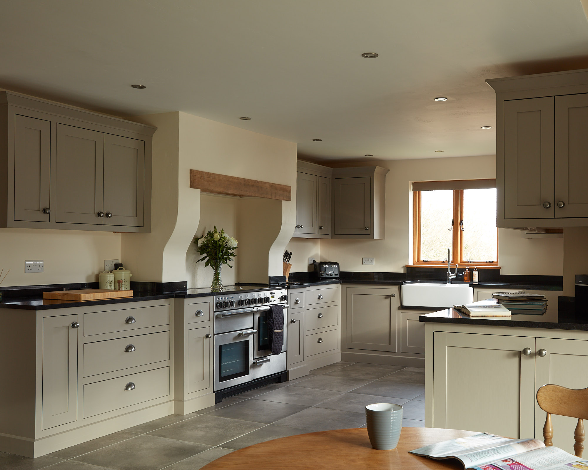 Bespoke kitchen handmade in our workshop - Stowe Building Contractors
